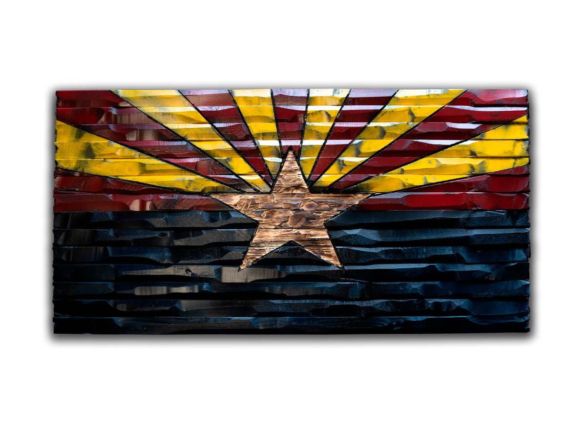 Hand Crafted Arizona State Flag – THE LEGACY FLAG