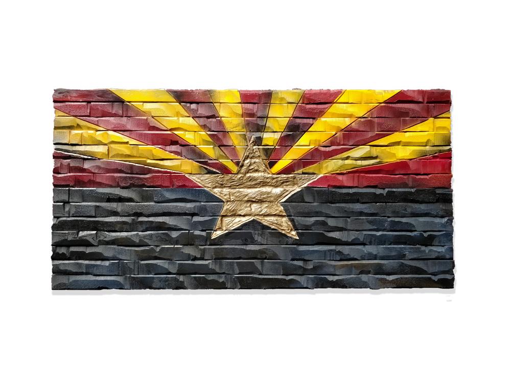 Hand Crafted Arizona State Flag – THE LEGACY FLAG